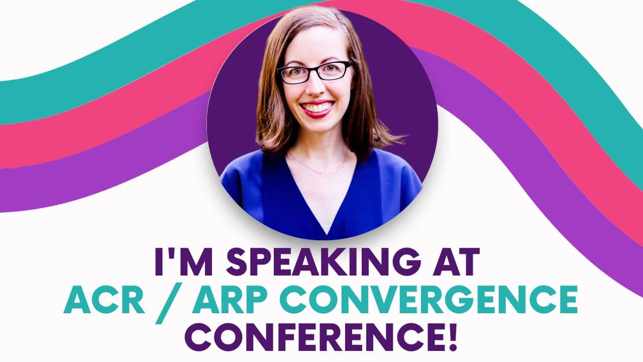 I'm Speaking at the 2023 ACR / ARP Convergence Annual Meeting ...